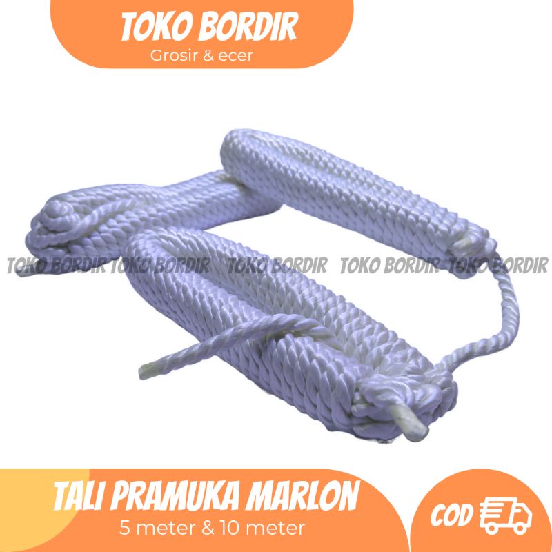 Jual Tali pramuka 5 meter / tali Pramuka 10 meter ( Marlon ) | Shopee ...