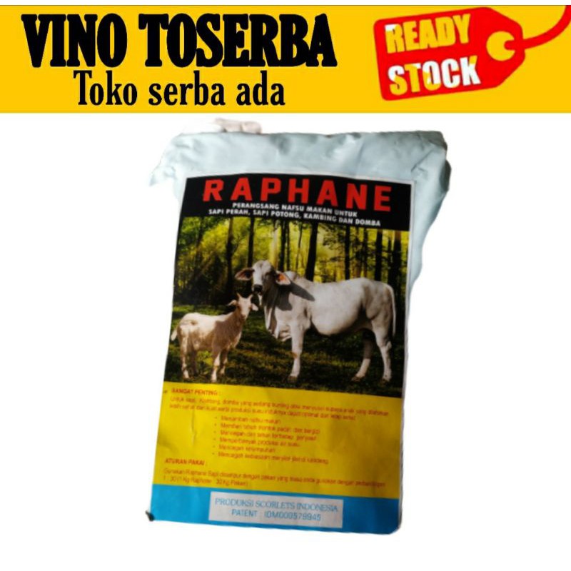 Jual [penggemuk ternak] RAPHANE perangsang nafsu makan serbuk untuk ...