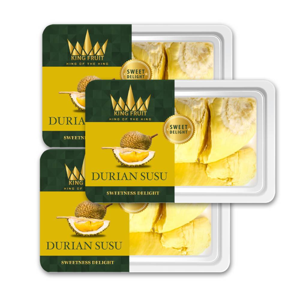 Jual King Fruit Durian Susu Premium Durian Paket 3 Box | Shopee Indonesia