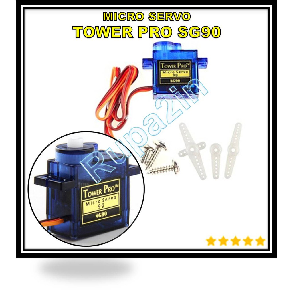 Jual Mainan Motor RC Robot Aeromodelling Mini Micro Servo Tower Pro ...