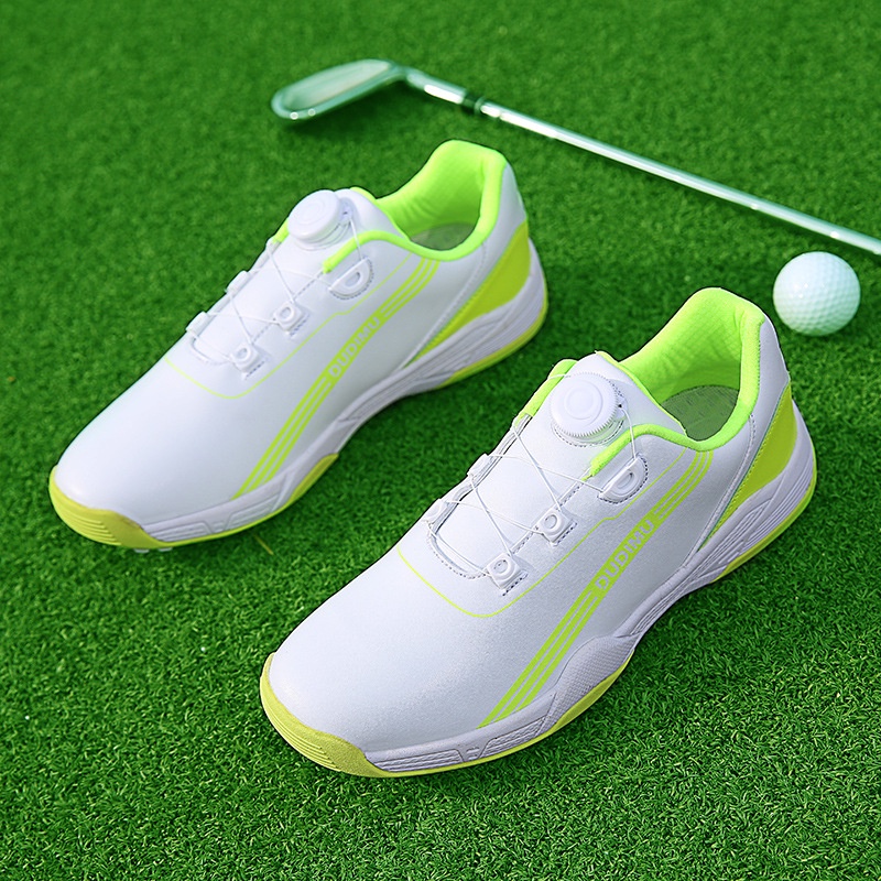Jual Ukuran Besar Profesional Sepatu Golf Pria 47 Berputar Renda Kasual ...