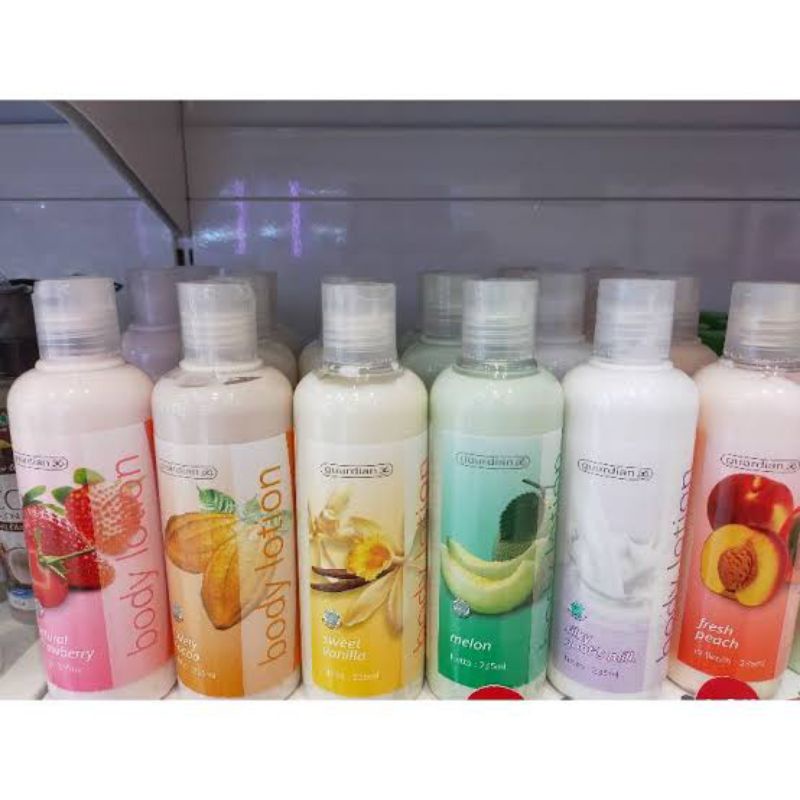 Jual Guardian Hand Body Lotion 235ml aroma buah | Shopee Indonesia
