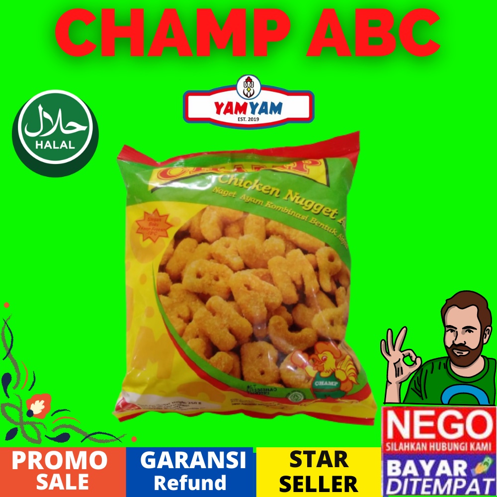 Jual CHAMP CHAM ABC NUGGET NUGET NAGGET NAGET 250 gr gram GRADE SUPER ...