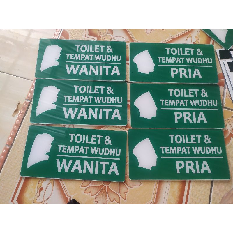 Jual Tempat Wudhu dan Toilet Akrilik | Shopee Indonesia