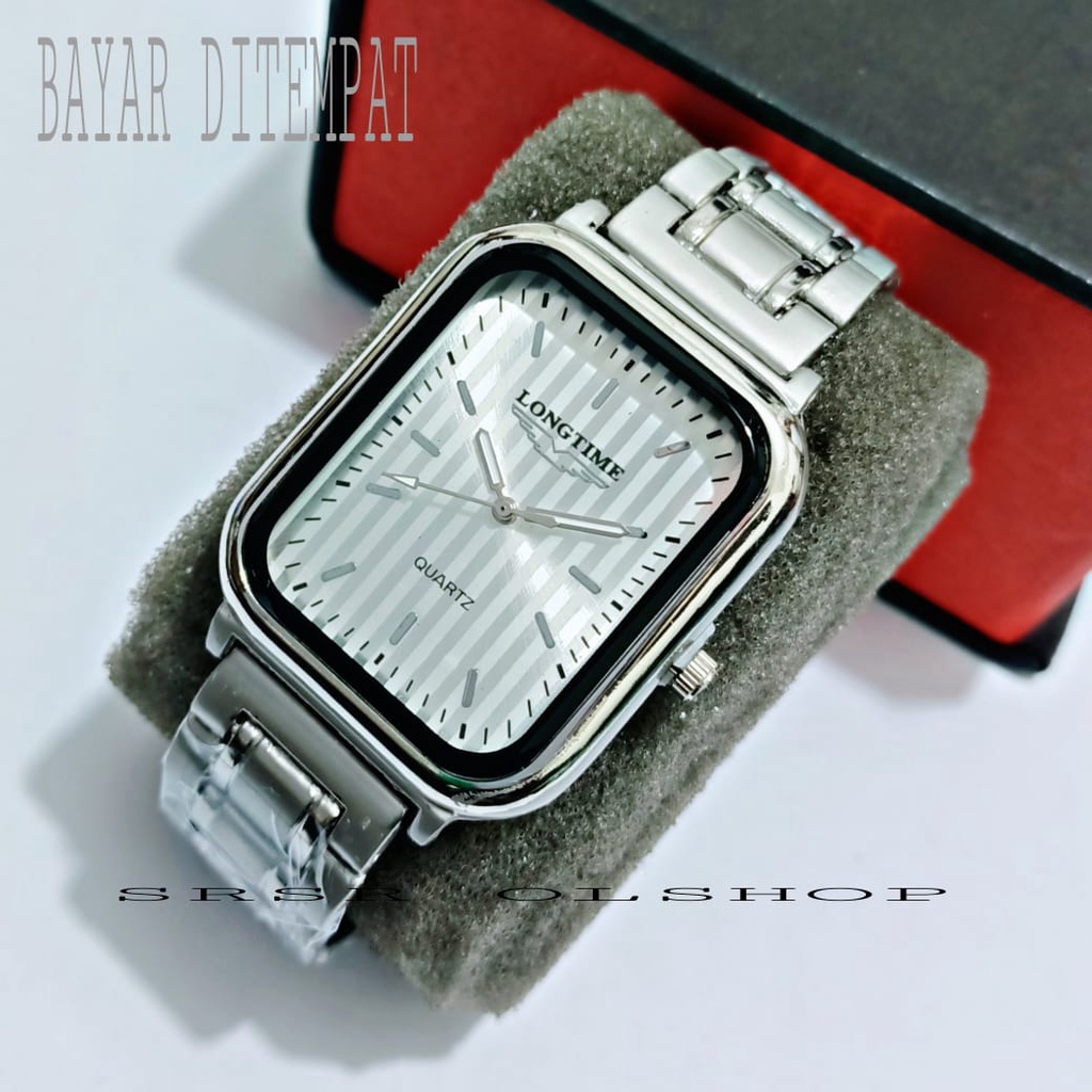 Jual JAM TANGAN PRIA TERBARU 2022 MODEL KOTAK/PERSEGI-JAM TANGAN PRIA ...