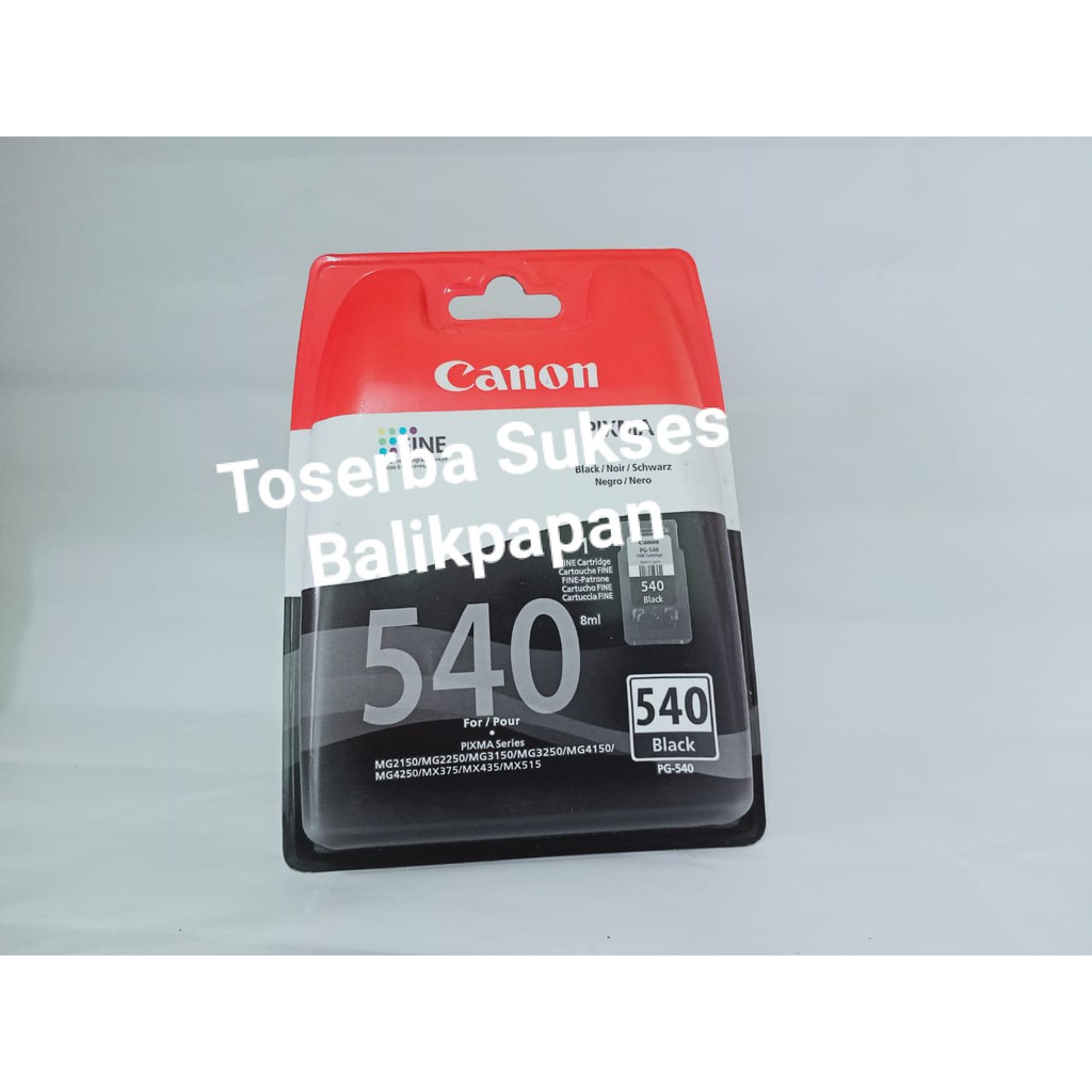 Jual Cartridge Canon 540 BK Original | Shopee Indonesia