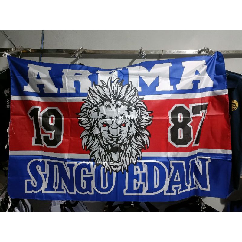 Jual Bendera Arema Uk. 1meter sampai 2,5 meter | Shopee Indonesia