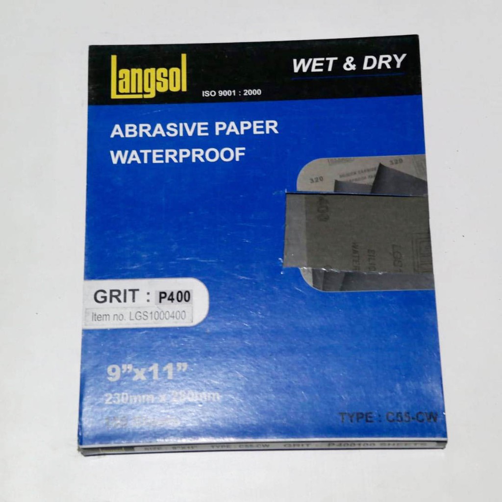 Jual Amplas Duco Langsol Grit 400, 500, 600, 800, 1000, 1200 | Shopee ...