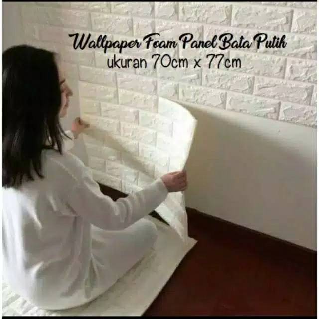 Jual PMB WALLPAPER | WALLPAPER DINDING | STICKER DINDING foam brick ...