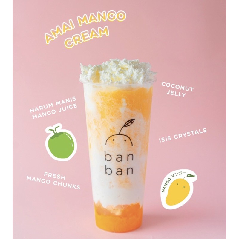 Jual Amai Mango Chizu 500ml BAN BAN TEA Surabaya | Shopee Indonesia