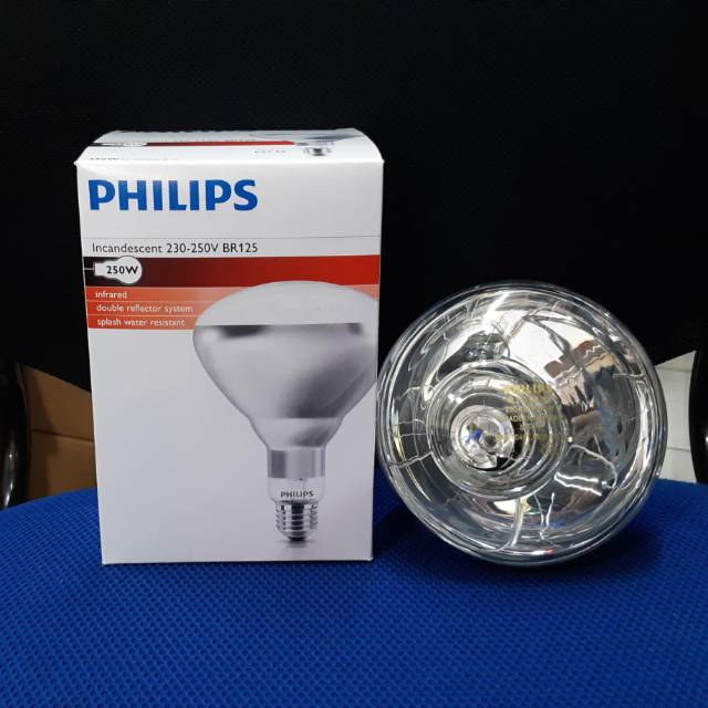 Jual PHILIPS Heating Lamp 250w E27 220v | Shopee Indonesia