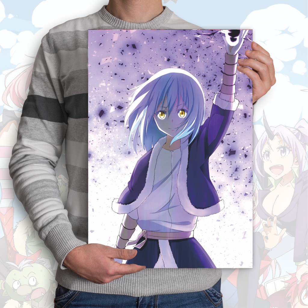 Jual Poster Tensei Shitara Slime Datta Ken Tensura Anime Rimuru Shion ...
