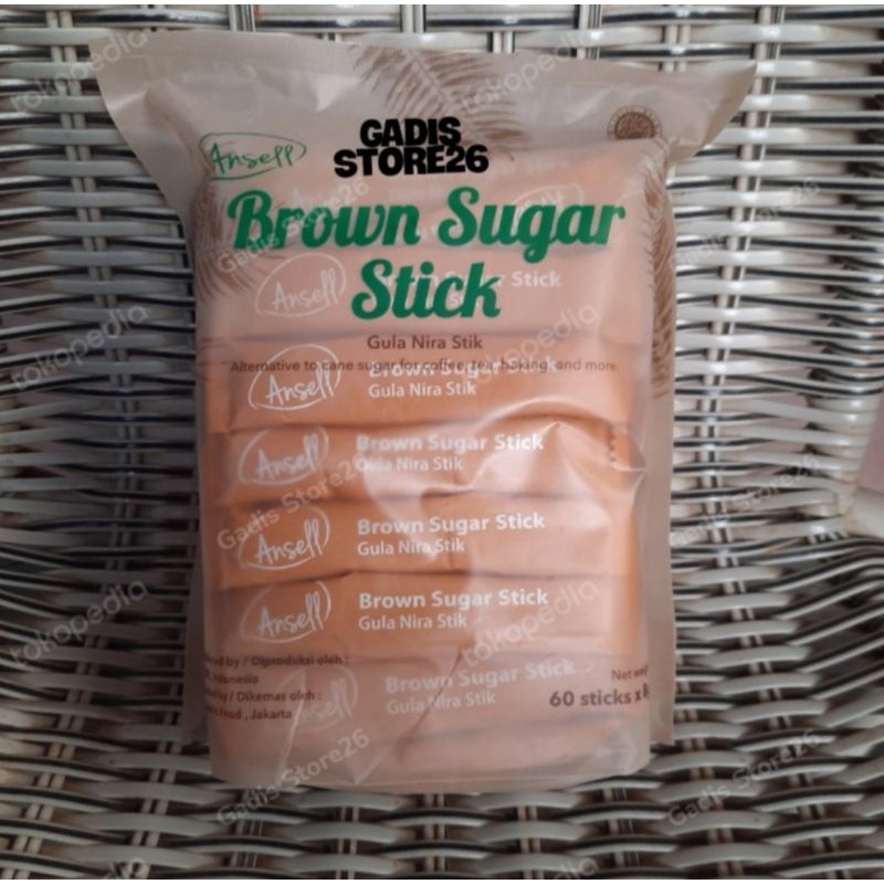 Jual ANSELL BROWN SUGAR STICKS | 60 STICKS X 8 GR | Shopee Indonesia