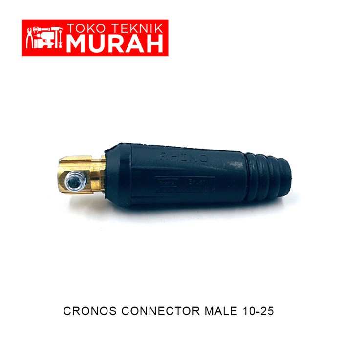 Jual Cronos Konektor Kabel Las 10-25 Connector Male 10 25 | Shopee ...