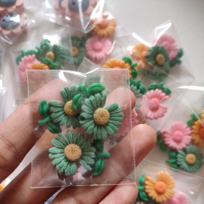 Jual Clay Resin Bunga per 3 pcs | Shopee Indonesia