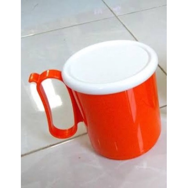 Jual Jumbo Mug Tupperware 600ml | gelas microwave | gelas jumbo ...