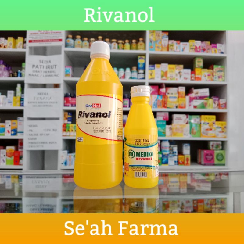 Jual Rivanol Liquid 100mL // Rivanol Liquid 300mL | Antiseptik ...