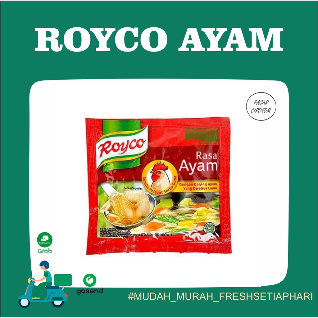 Jual ROYCO BUMBU PENYEDAP RASA AYAM | Shopee Indonesia