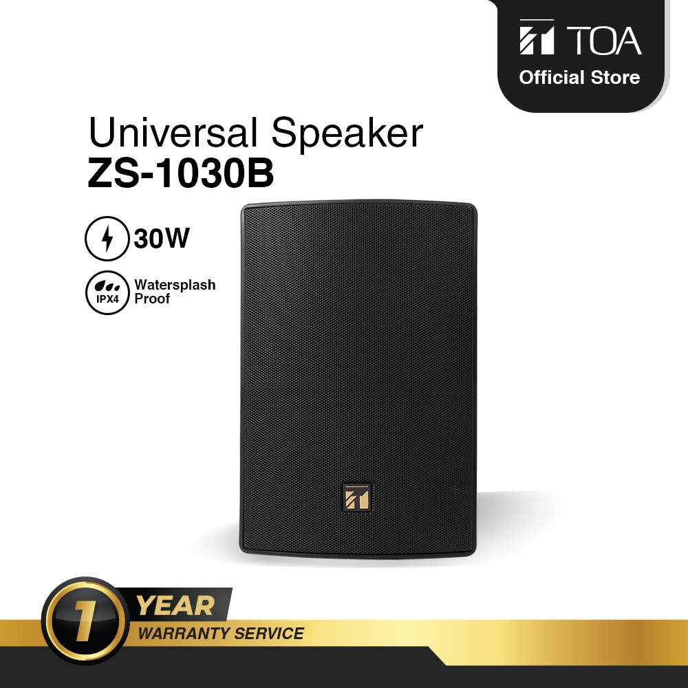 Jual TOA ZS-1030B/W Universal Speaker 30 W | Shopee Indonesia