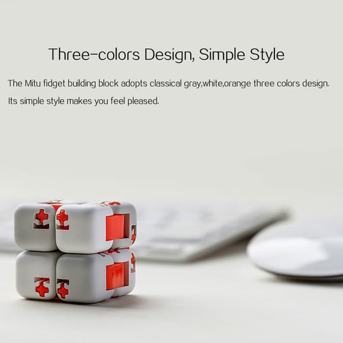 Jual Gadgetku4u Xiaomi MITU Cube Building Blocks Finger Fidget Anti ...