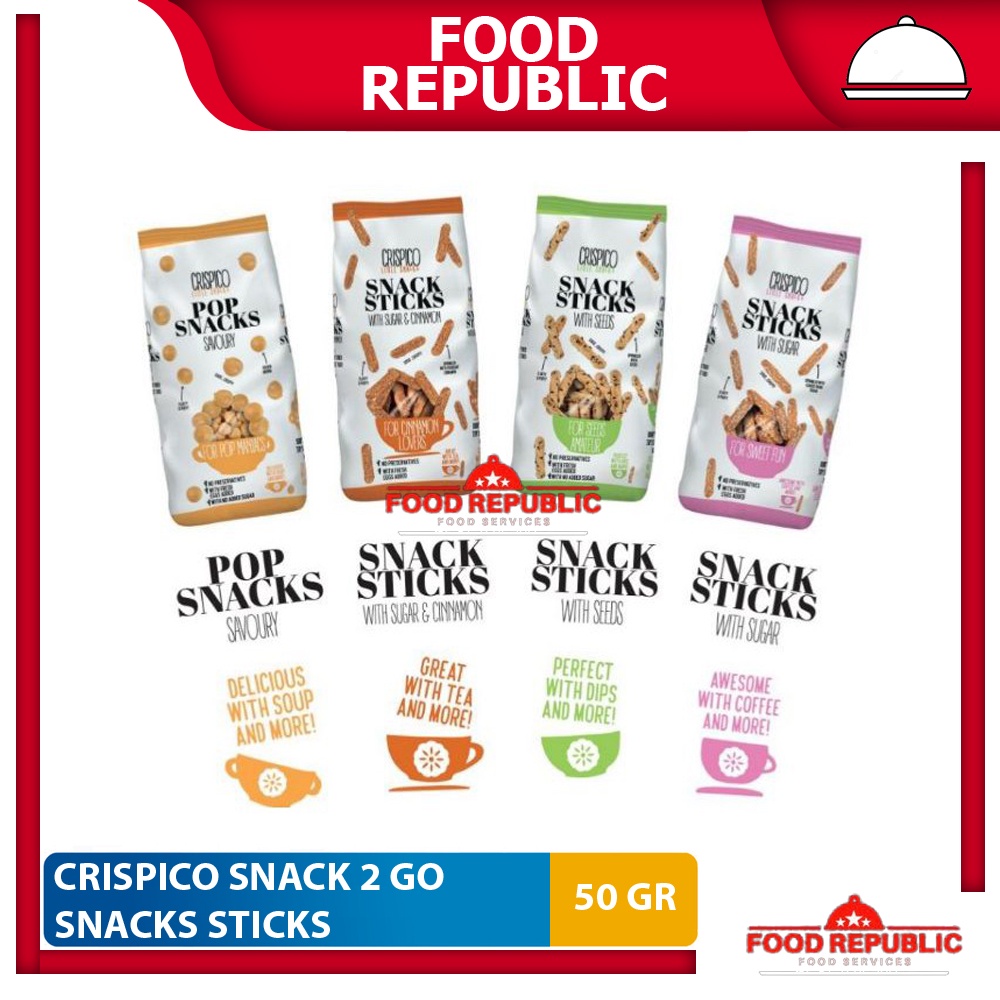 Jual Crispico Little Snack 2 Go Camilan Stick Biskuit Halal Tanpa ...