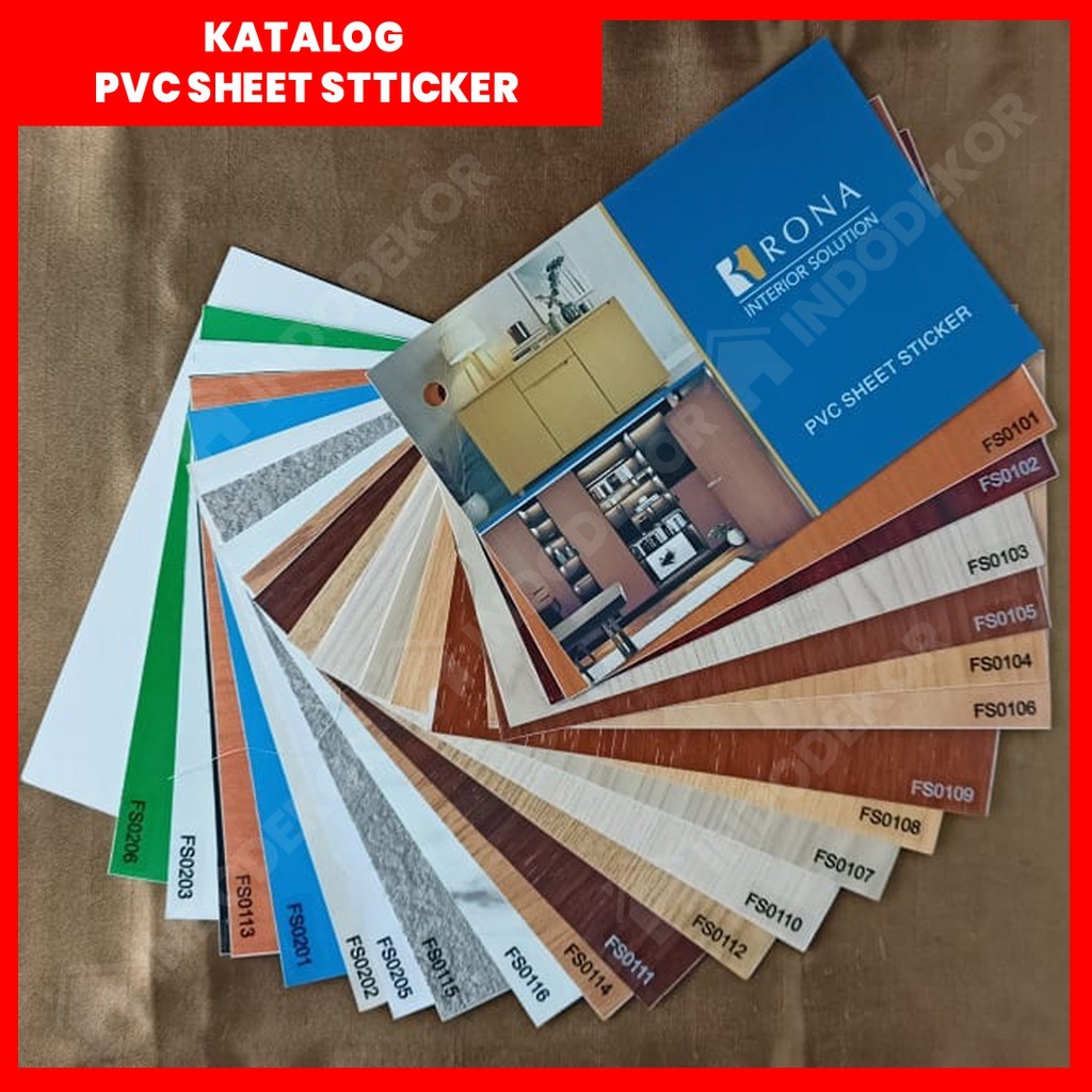 Jual KATALOG PVC SHEET STICKER | Shopee Indonesia