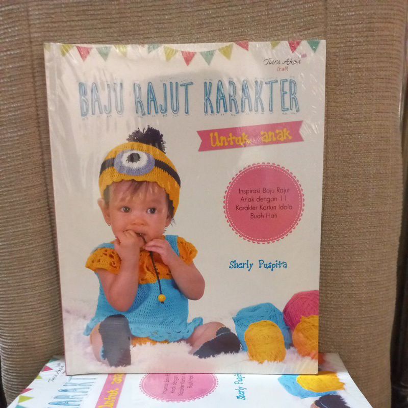 Jual Buku Keterampilan - Baju Rajut Karakter Untuk Anak (Inspirasi Baju ...