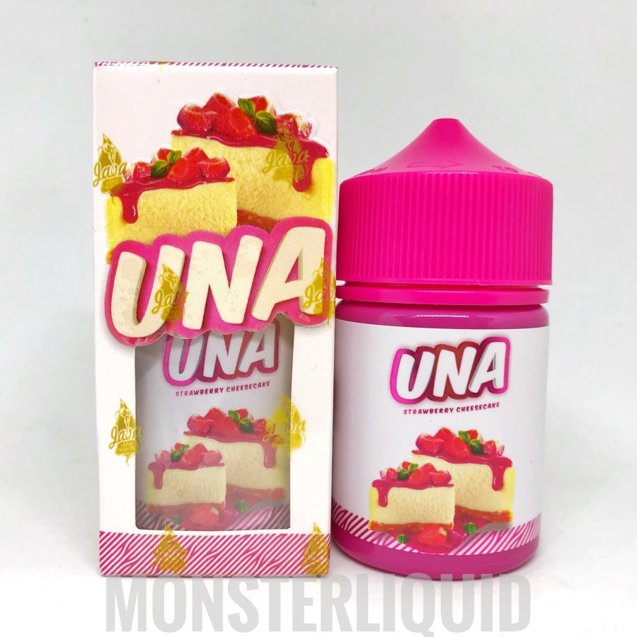 Jual UNA STRAWBERRY CHEESECAKE BY IDJ X VAPORKING 3MG 60ML | Shopee ...