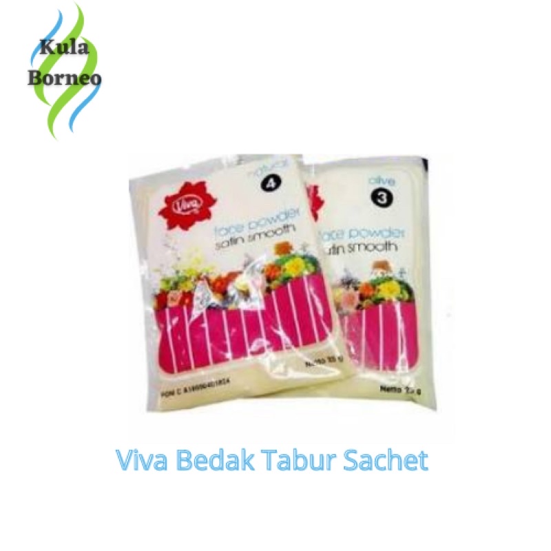 Jual Viva Face Powder Smooth Sachet / Bedak Tabur Viva | Shopee Indonesia