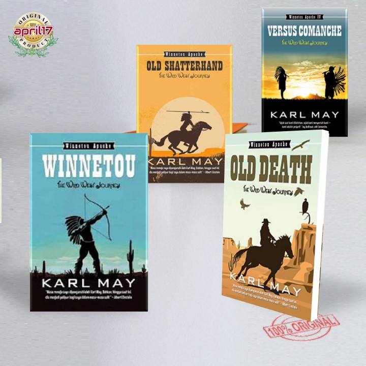 Jual NOVEL OLD DEATH; THE WILD WEST JOURNEY - OLD SHATTERHAND; THE WEST ...