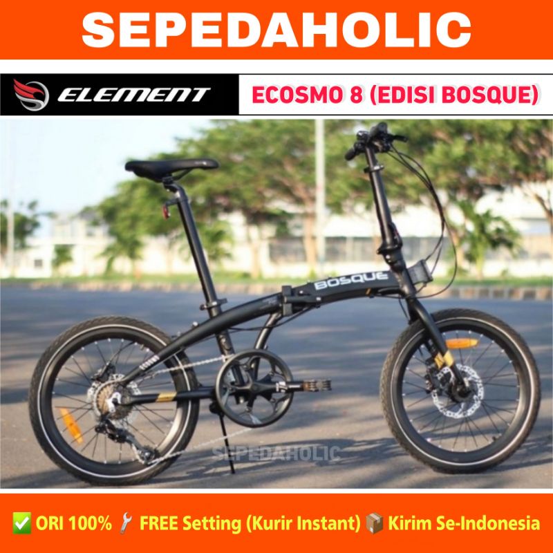 Jual Sepeda Lipat ELEMENT ECOSMO 8 BOSQUE Edisi Baim Wong Paula 20 Inch ...