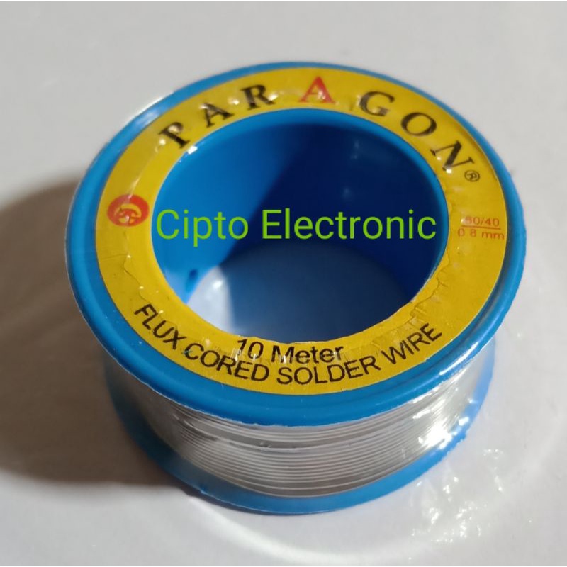 Jual Timah solder Timah Paragon 10 meter Tinol Paragon 10M | Shopee ...