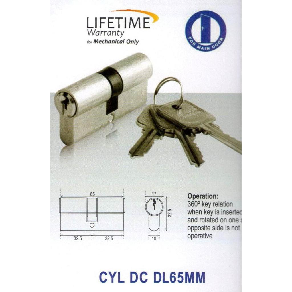 Jual Master Key Kunci Silinder Dekkson DC DL 65 MM Cylinder Lock Master ...