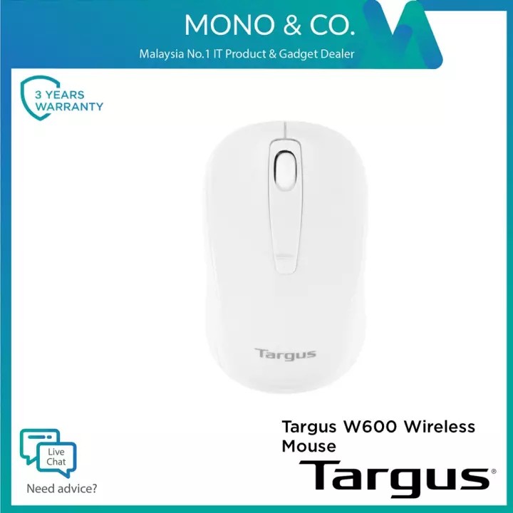 Jual Targus Mouse Wireless W600 - Wireless Mouse W 600 - 1600Dpi ...