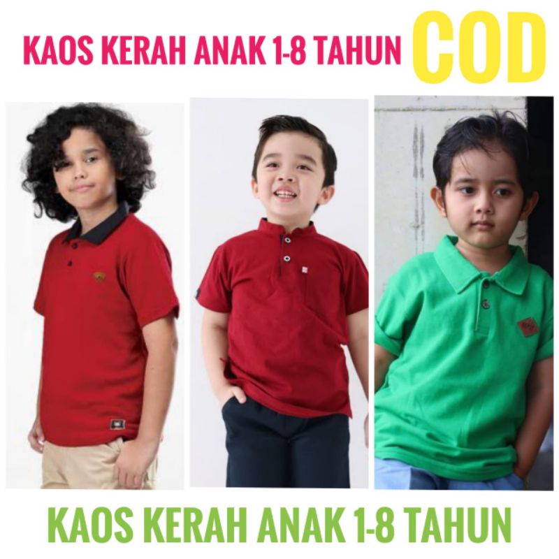 Jual GRATIS ONGKIR/COD (Bisa Pilih Motif) BAJU KERAH ANAK LAKI ... Jual GRATIS ONGKIR/COD (Bisa Pilih Motif) BAJU KERAH ANAK LAKI ...