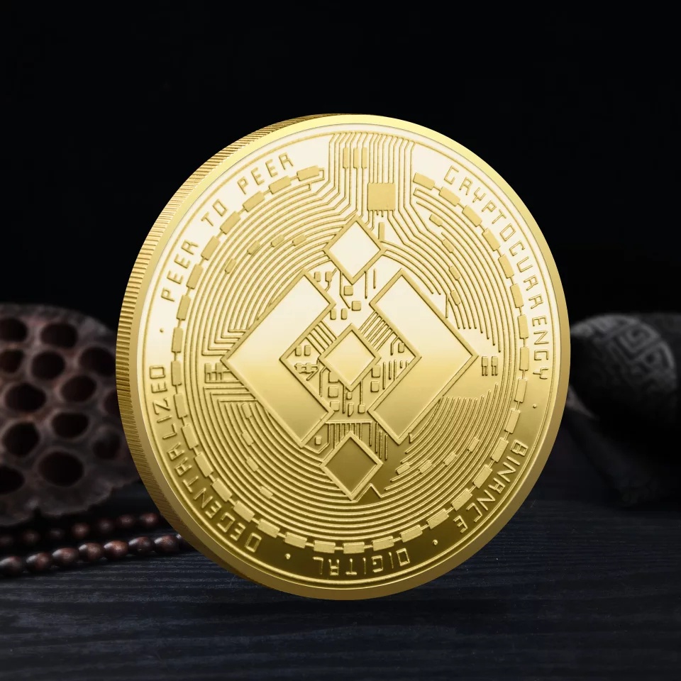 Jual Binance Coin BNB Gold Plated Koin Crypto Fisik Koleksi Souvenir ...