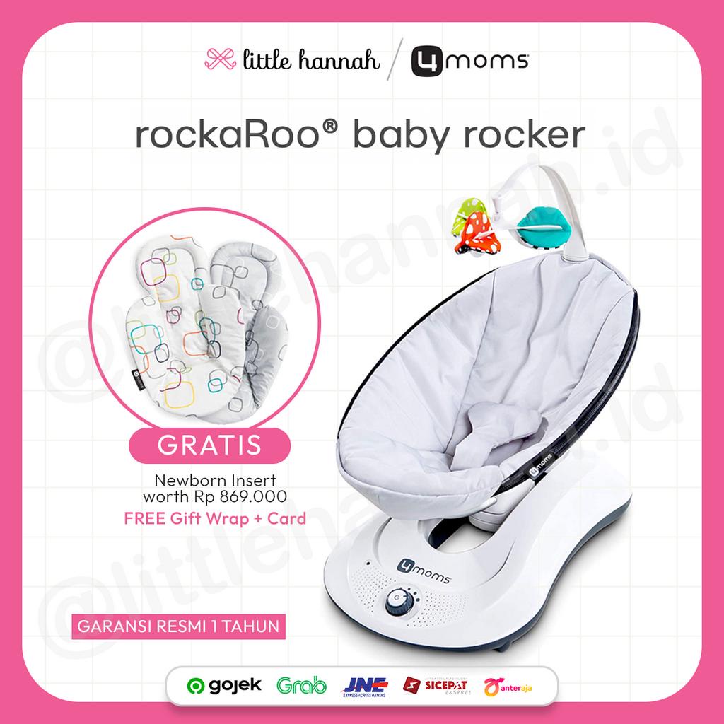 Jual 4Moms RockaRoo Baby Rocker / Baby Bouncer Otomatis / Ayunan Bayi ...