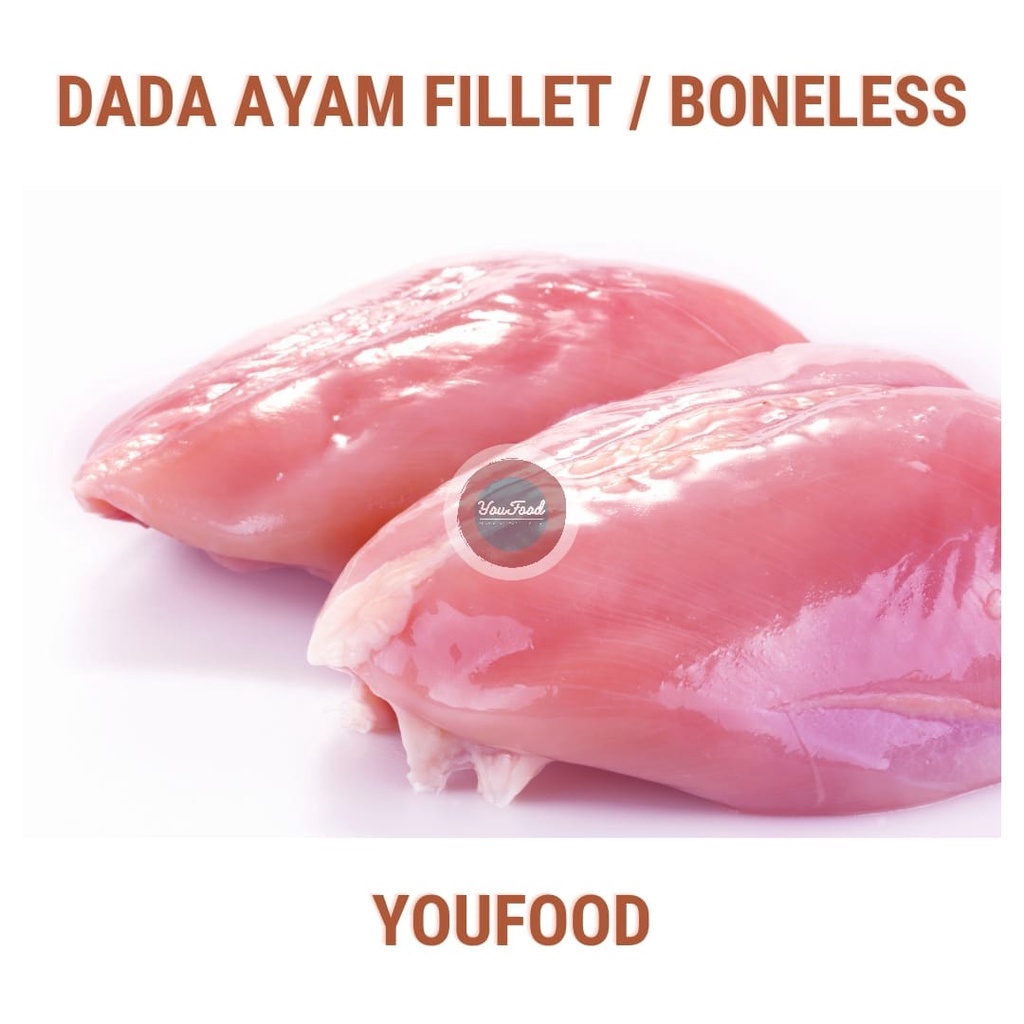 Jual Daging Ayam - Dada Ayam Fillet Boneless 500gr | Shopee Indonesia