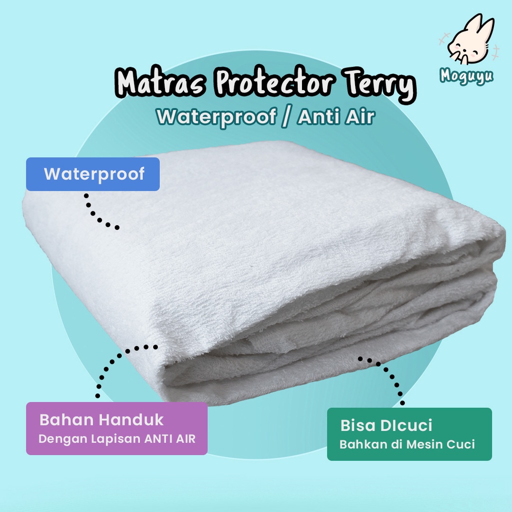 Jual Matras Protector - Waterproof / Anti Air - Terry - Size 120 x 200 ...