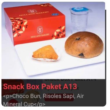 Jual Paket Snack Box Holland Bakery | Shopee Indonesia