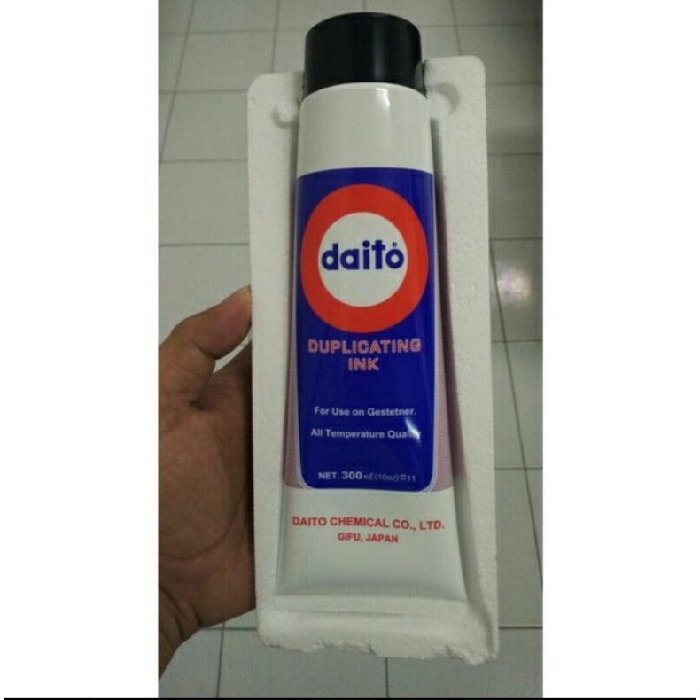 Jual Tinta daito /duplicating ink tinta stensil daito original | Shopee ...