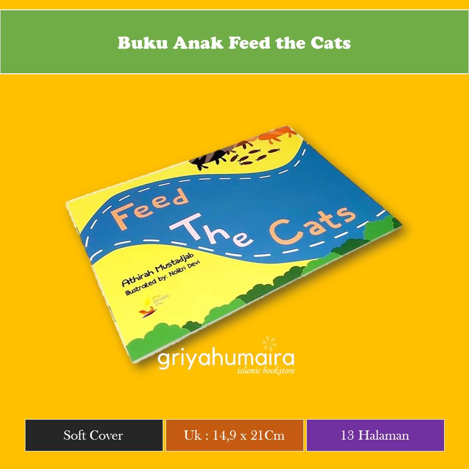 Jual Buku Anak Feed the Cats-Griyahumaira | Shopee Indonesia