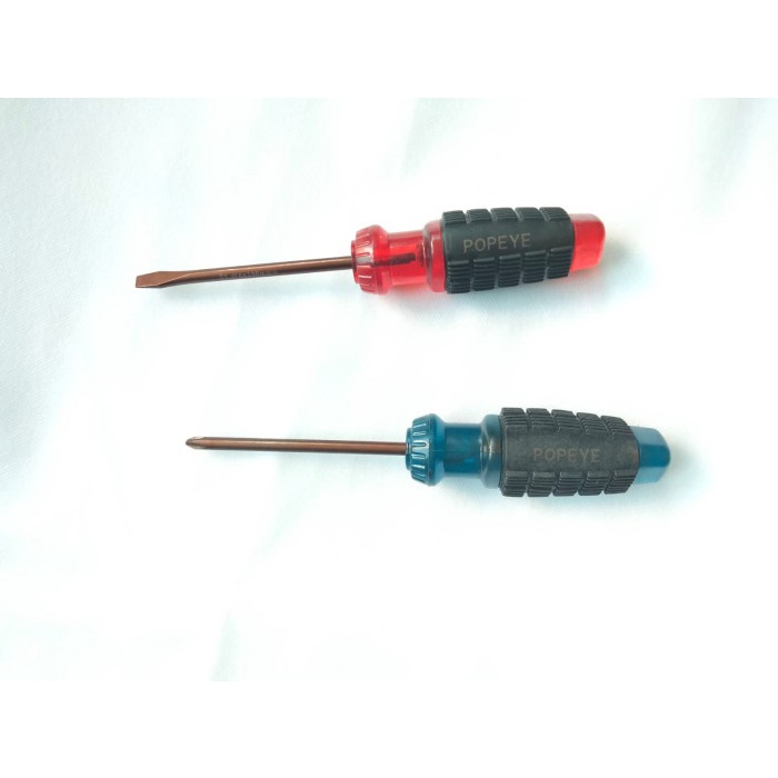 Jual OBENG MAGNET PLUS MINES 4 inc OBENG GRIP GAGANG KARET SHIZUKA ...