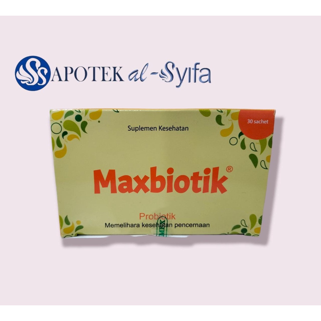 Jual Maxbiotik/ Suplemen kesehatan pencernaan anak (1 box isi 30 sachet ...