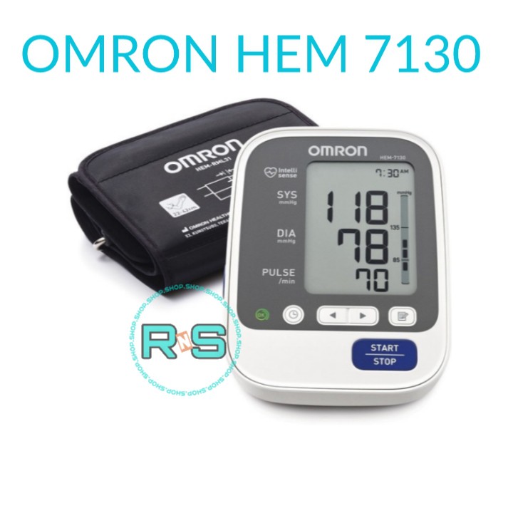 Jual Omron HEM 7130 Digital Tensimeter Tensi Ukur Tekanan Darah | Shopee Indonesia