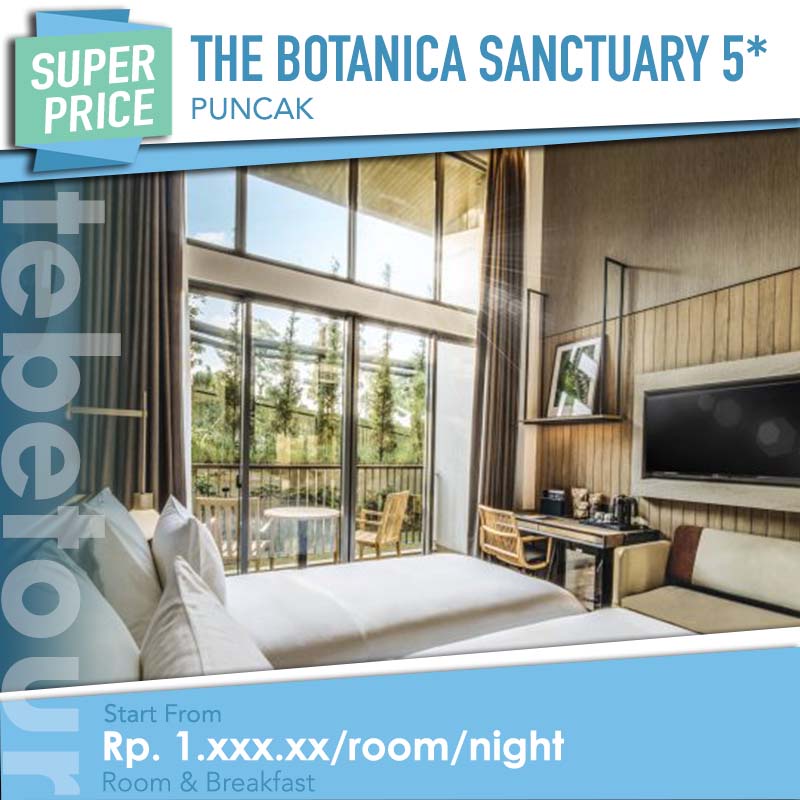 Jual The Botanica Sanctuary Hotel Puncak 5* | Shopee Indonesia