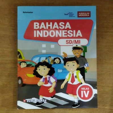 Jual BUKU BAHASA INDONESIA SD / MI KLA IV KURIKULUM MERDEKA | Shopee Indonesia