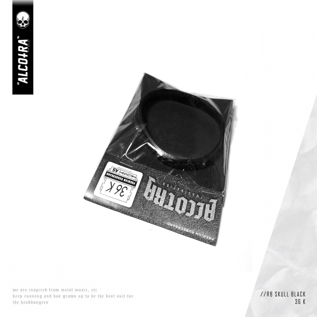 Jual RUBBER BAND ALCOTRA // RB ALCOTRA // GELANG SKULL | Shopee Indonesia