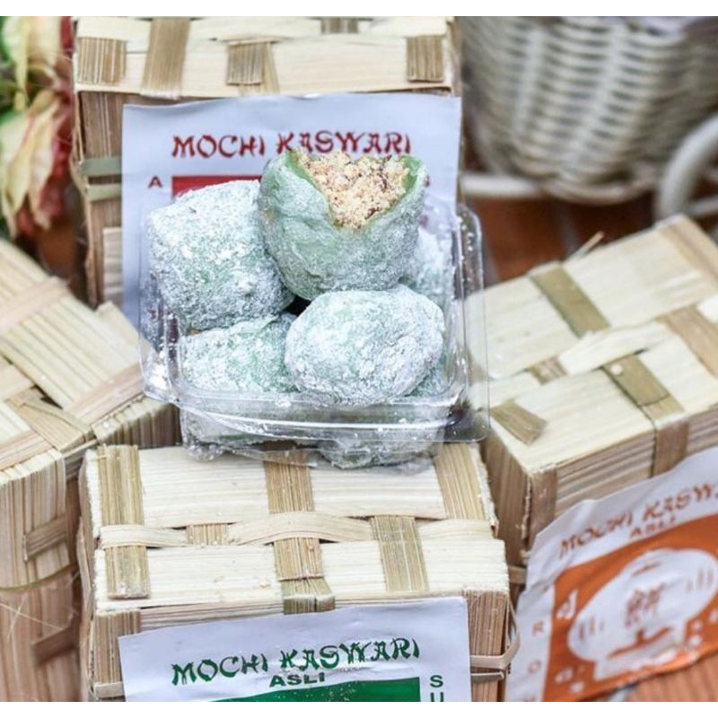 Jual Mochi Keranjang Kaswari Lampion (5pcs Keranjang)/Moci Pandan/Moci ...