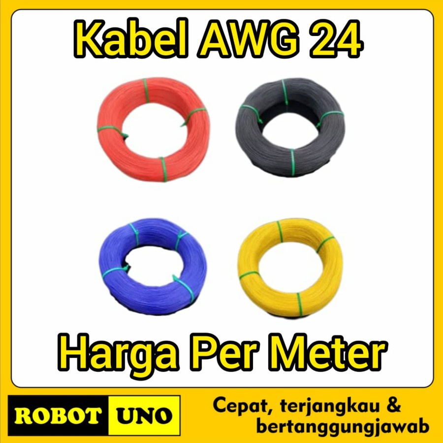 Jual Kabel Serabut AWG 24 1x14mm Kabel AWG24 Serabut Per Meter | Shopee Indonesia